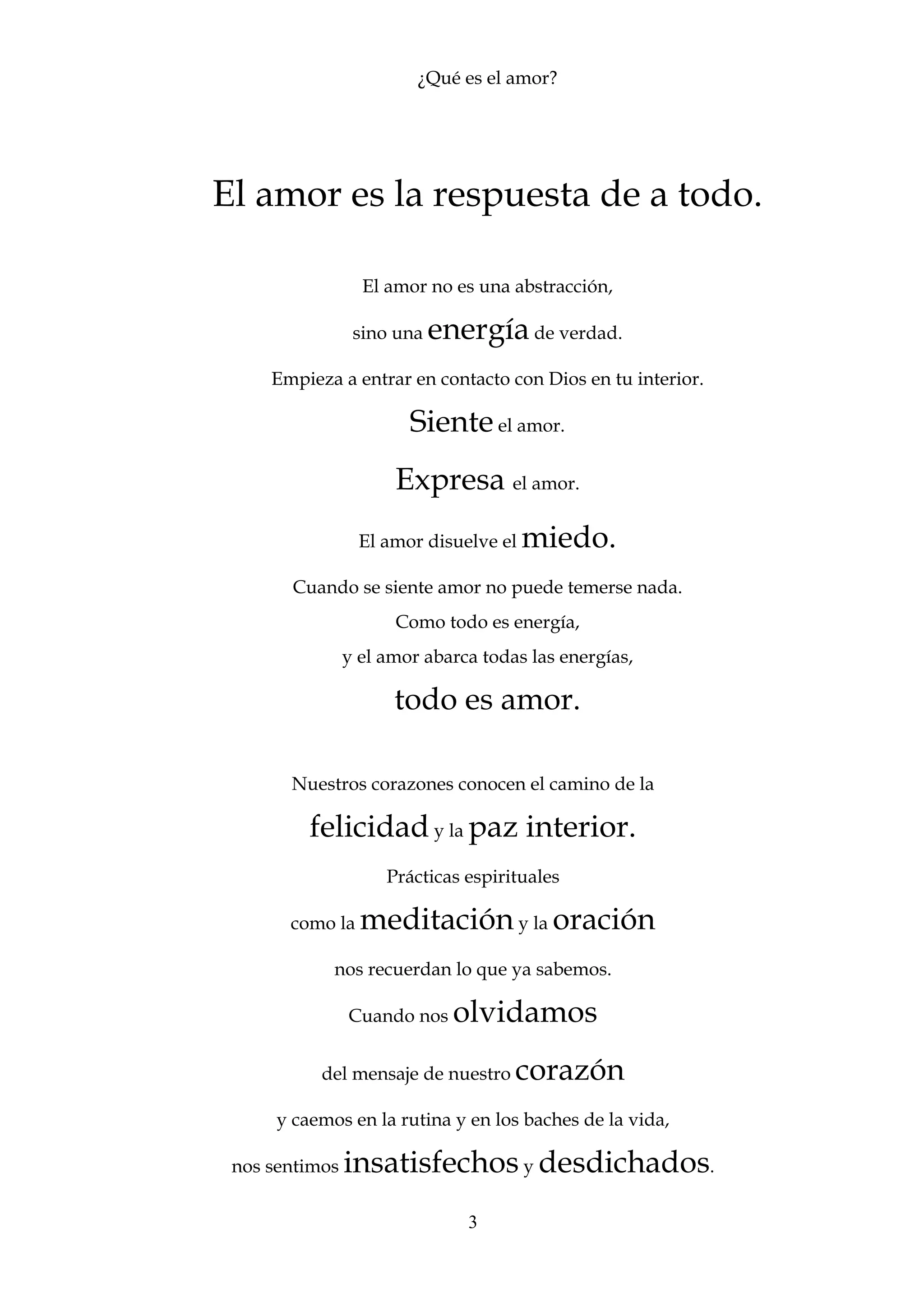 Solo el amor es real | PDF