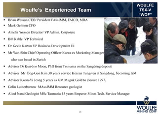 Brian Wesson: Outlook for Tungsten (Day 1 - Session 1: Strategic metals ...