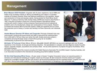 Objective Capital Rare Earth and Minor Metals Investment Summit ...