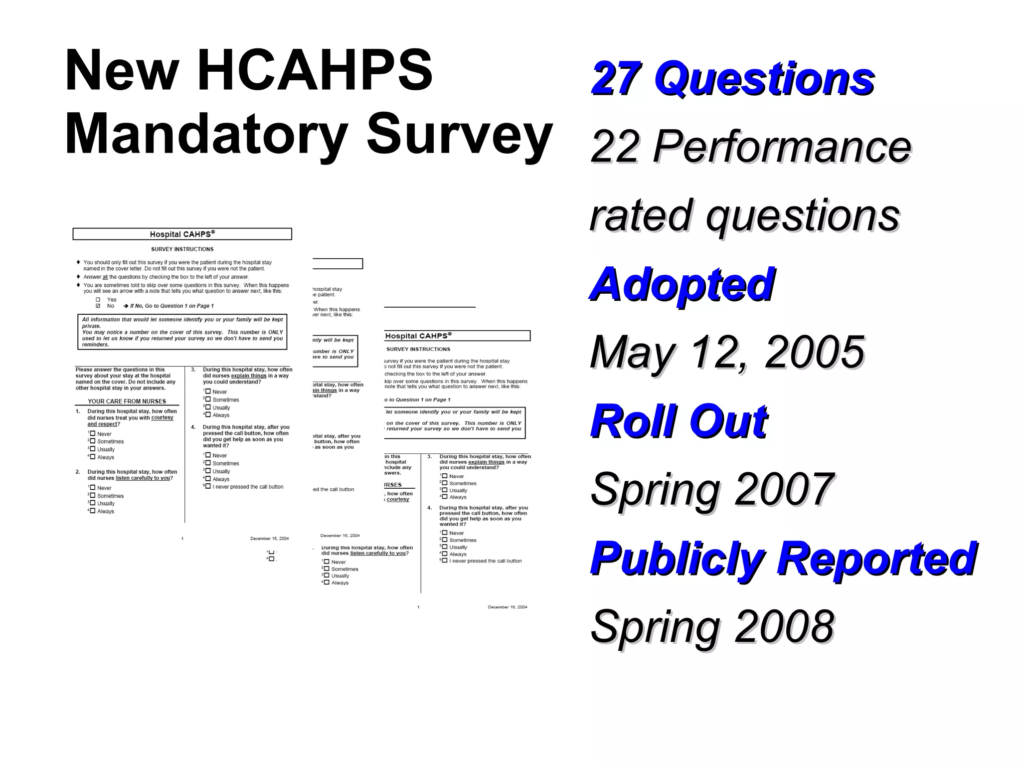Brian Winningat Hcahps Slidesfor W Bs | PPT
