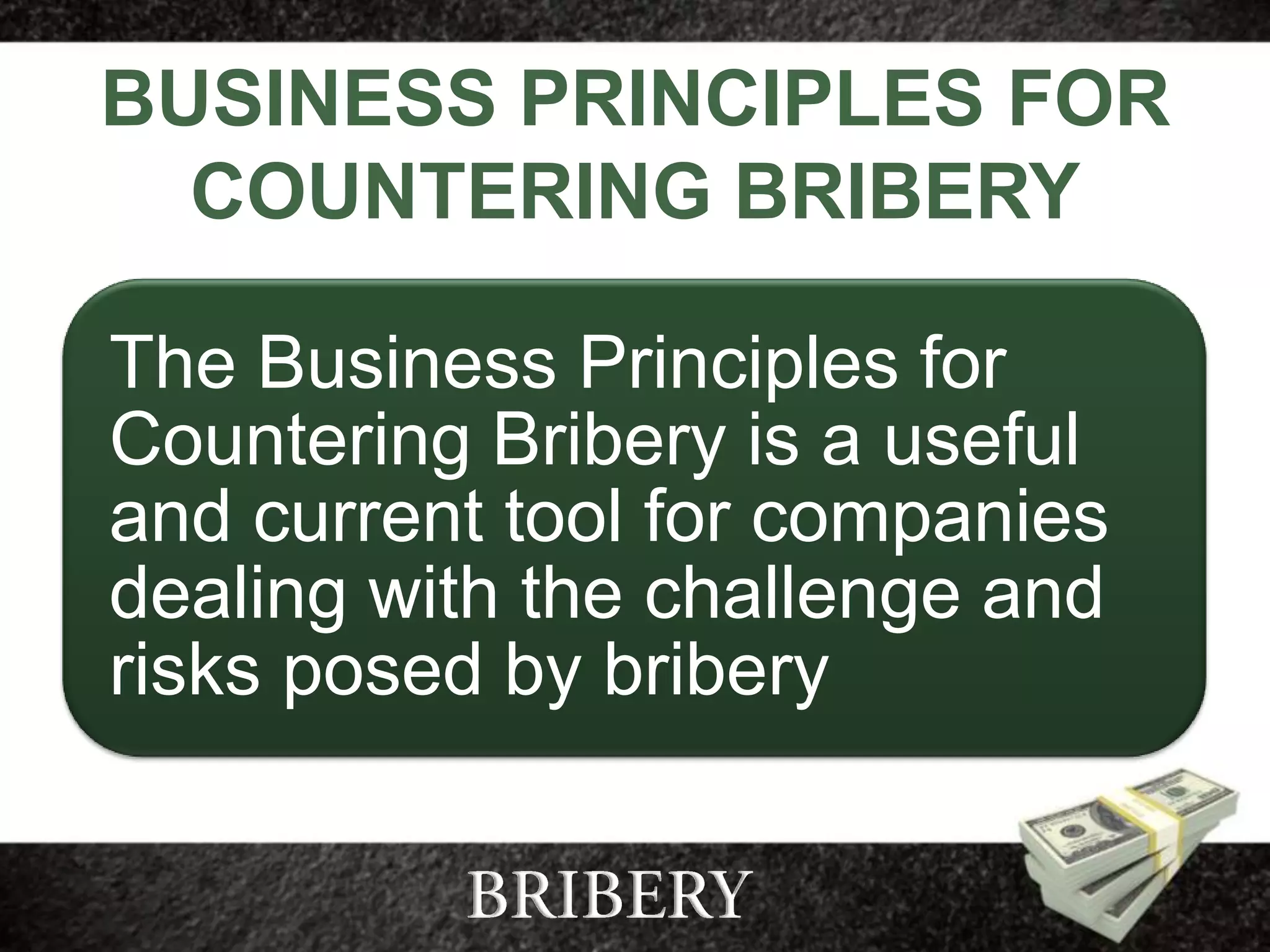 Bribery | PPTX