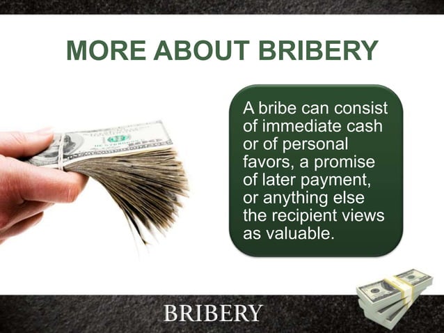 Bribery | PPT