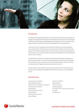 Protect your organisation against bribery | PDF