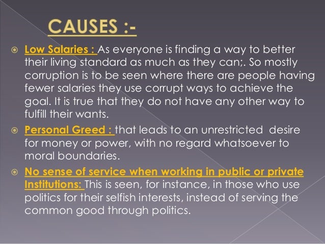 Bribery ppt (1) our presentation