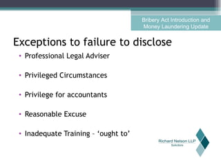 Bribery and money laundering | PPT