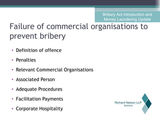 Bribery and money laundering | PPT