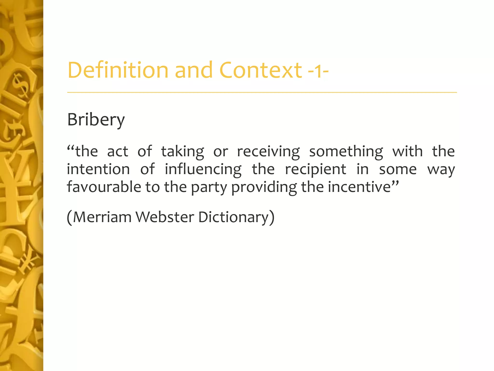 Bribery & Corruption in Ghana | PPTX