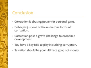 Bribery & Corruption in Ghana | PPTX