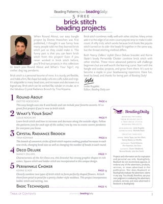 Brick stitch | PDF