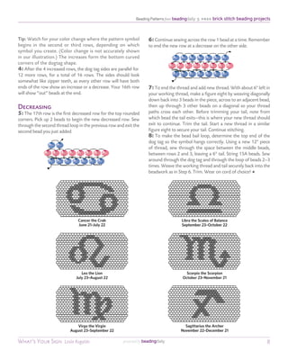 Brick stitch | PDF