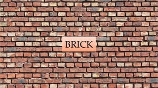 Comprehensive Guide to Bricks: Types and Identification | PDF
