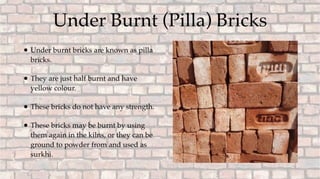 Comprehensive Guide to Bricks: Types and Identification | PDF