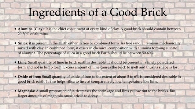 Comprehensive Guide to Bricks: Types and Identification | PDF