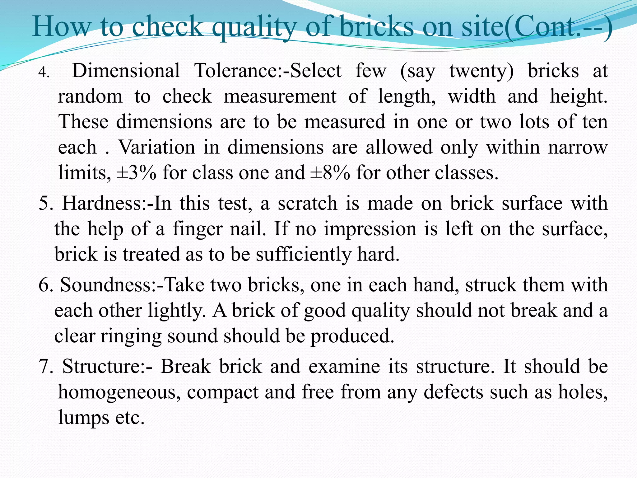Brick as building materials | PPTX
