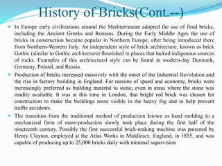 Brick as building materials | PPTX