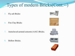 Brick as building materials | PPTX