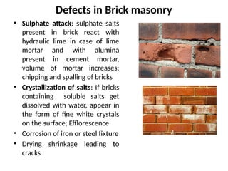 Brick_bonds civil engineering introduction | PPTX | Geology | Science
