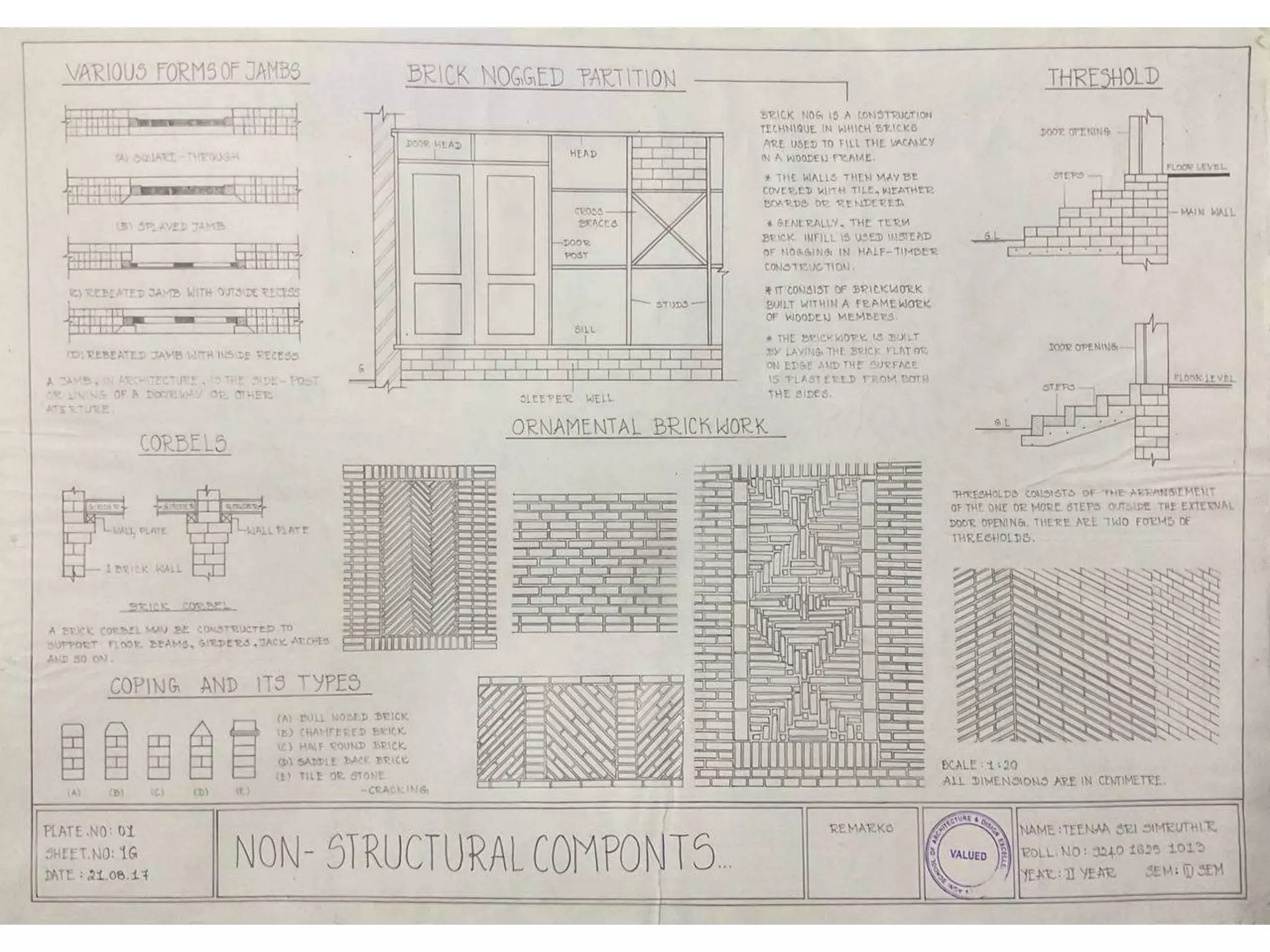 Brick bond sheets | PPTX