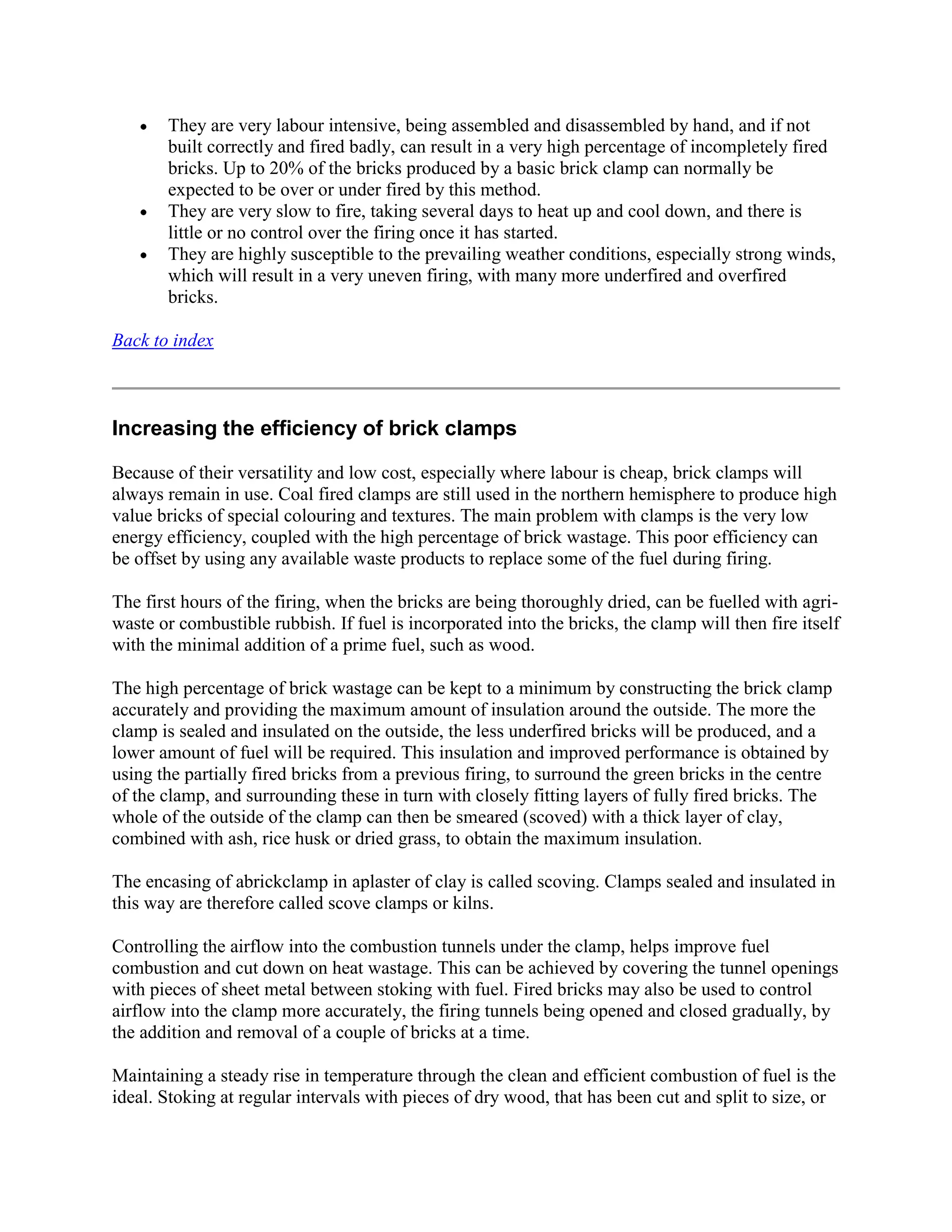 Brick clamps | DOCX