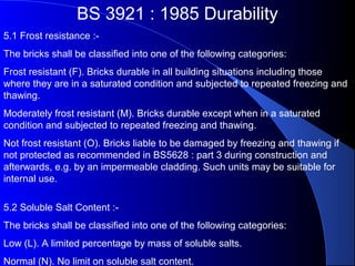 Brick Classification | PPT
