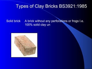 Brick Classification | PPT