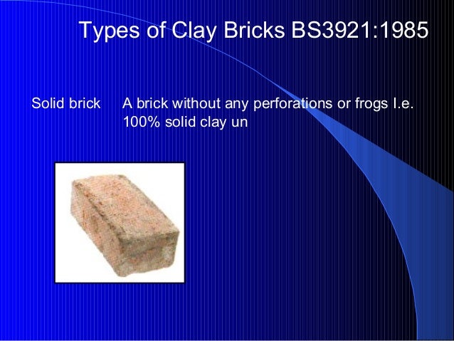 Brick Classification