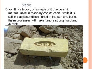 Brick formation in quetta | PPTX