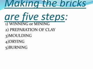 Brickmaking | PPTX | Woodworking | Arts and Crafts