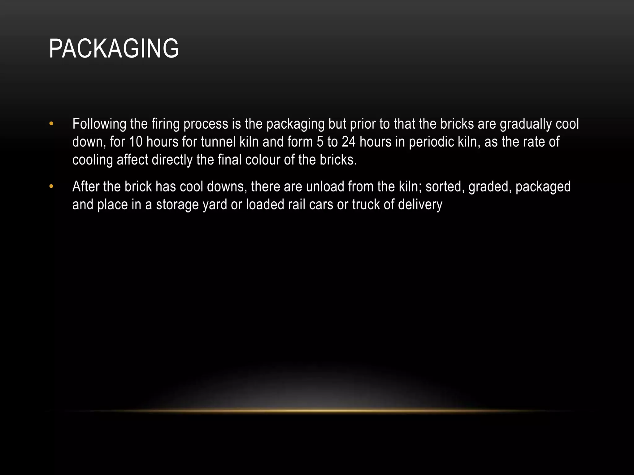 Brick , manufacturing process & types of brick | PPTX