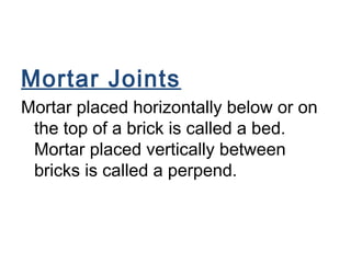 Brick masonary | PPT
