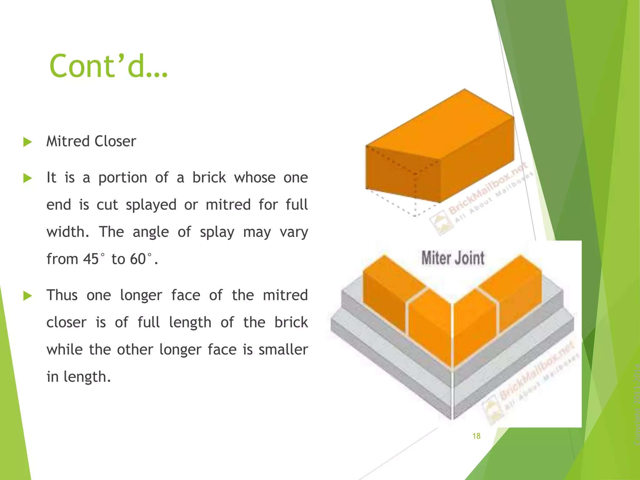 Brick masonary | PPTX