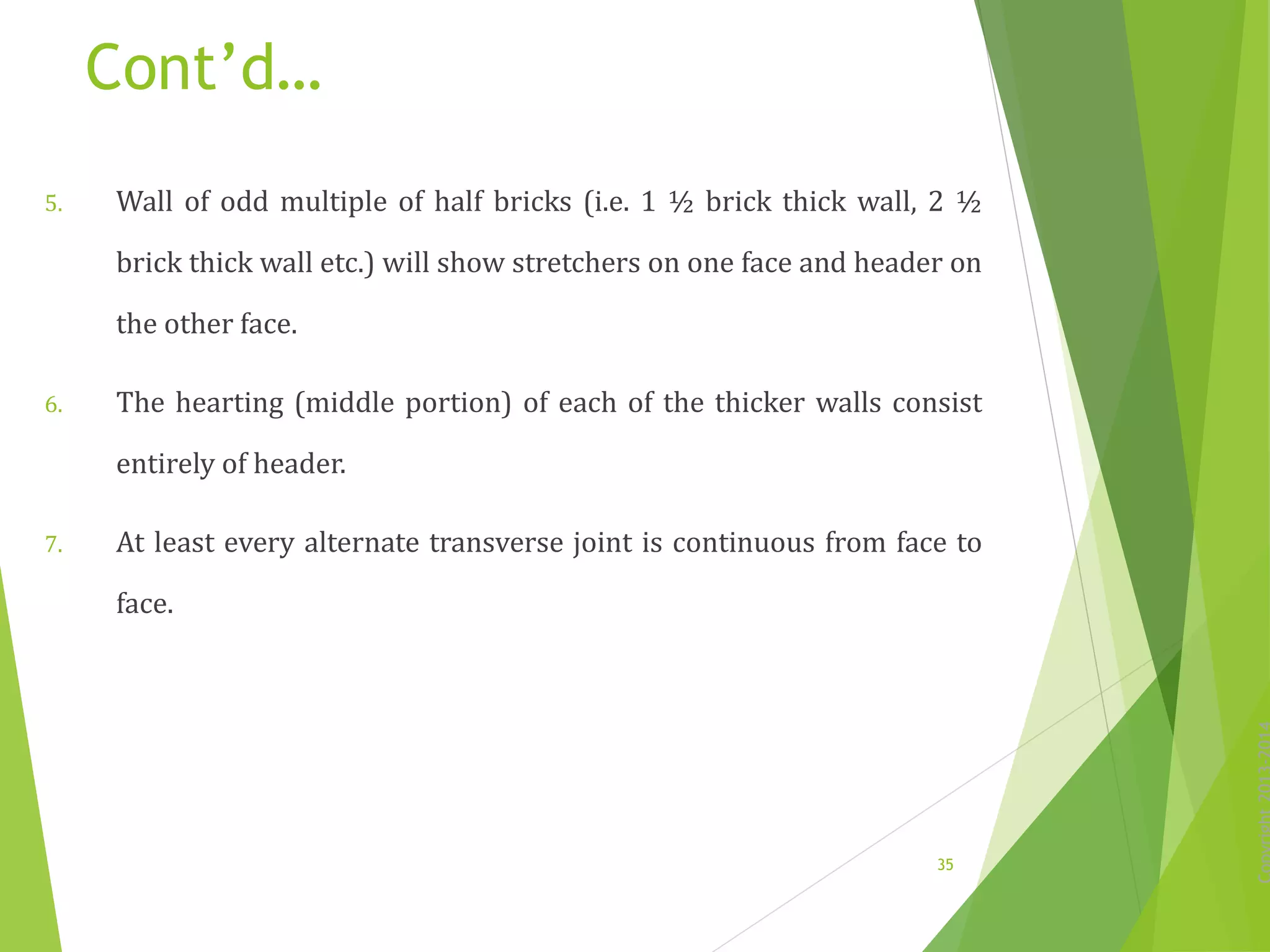 Brick masonary | PPTX