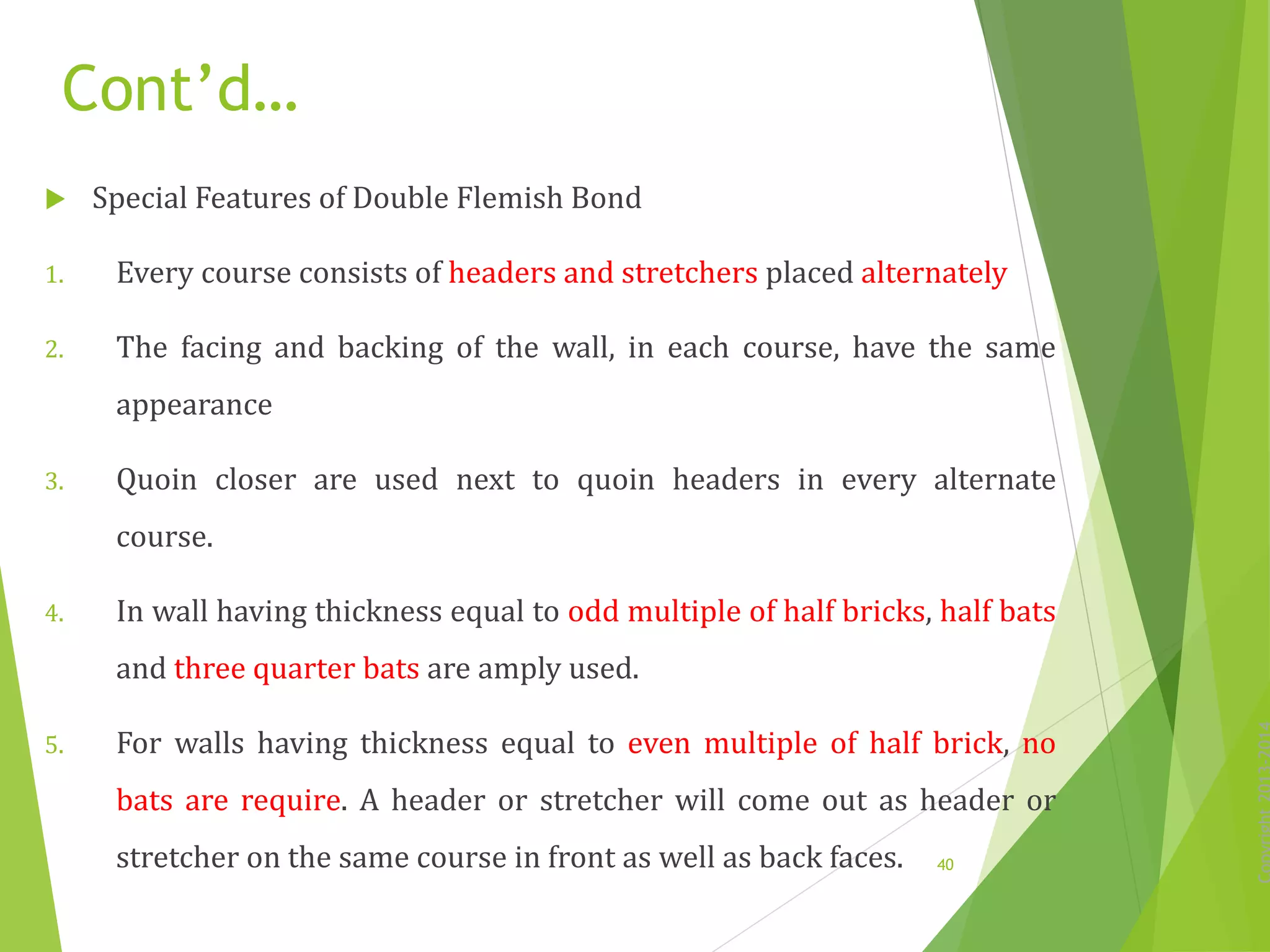 Brick masonary | PPTX