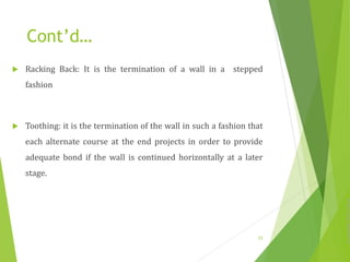 Brick masonary | PPT