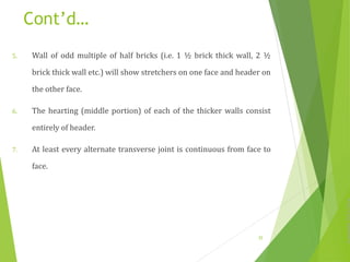 Brick masonary | PPT