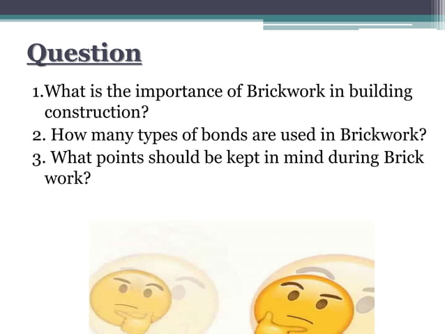 Brick masonary | PPTX | Civil Engineering Industry | Industries