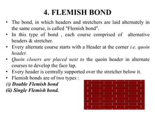 Brick Masonry and its types used in construction | PDF