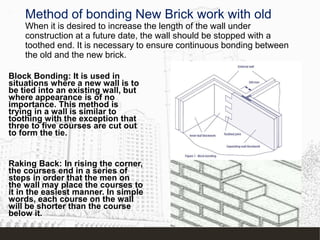 Brick masonry by er. rohit garg | PPT