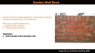 Types of Brick Bonding | PDF