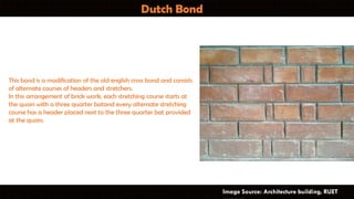 Types of Brick Bonding | PDF