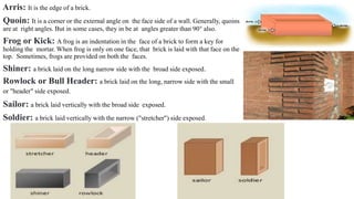 Brick masonry | PPTX