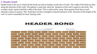 Brick masonry | PPTX