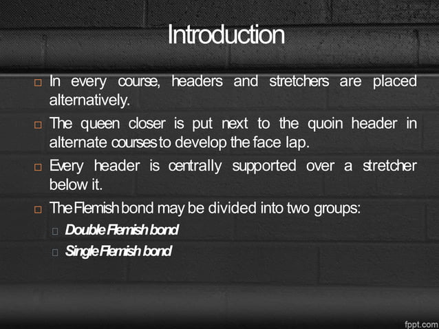 Brick Masonry.pptx | Geology | Science