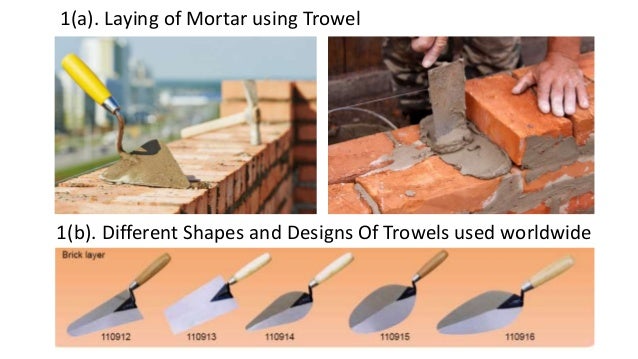 Brick masonry tools