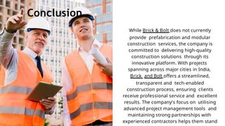 Bricknbolt's Impact - Speeding Up Projects with Prefabrication and ...