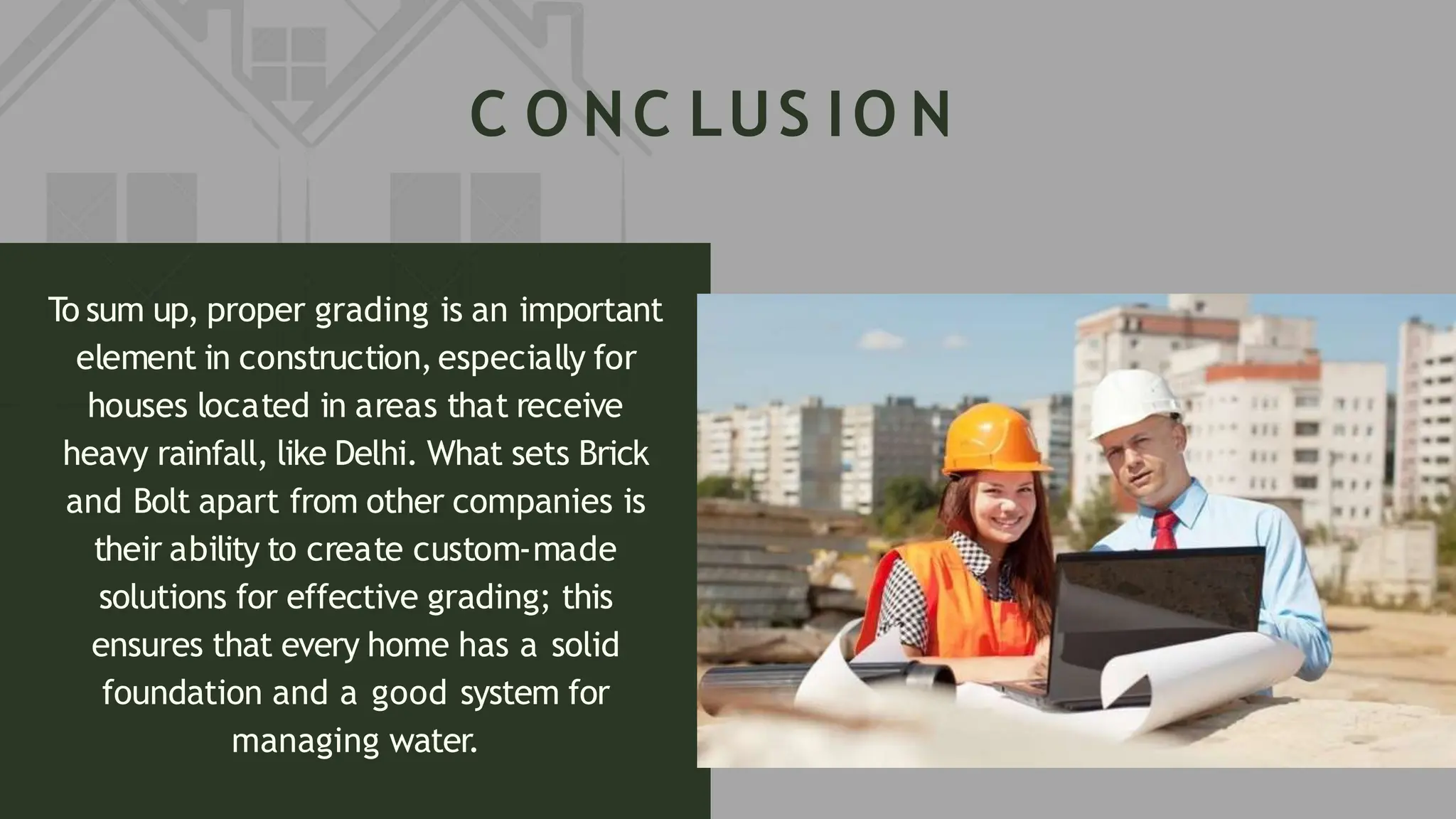 BricknBolt: The Importance of Proper Grading in Home Construction.pptx