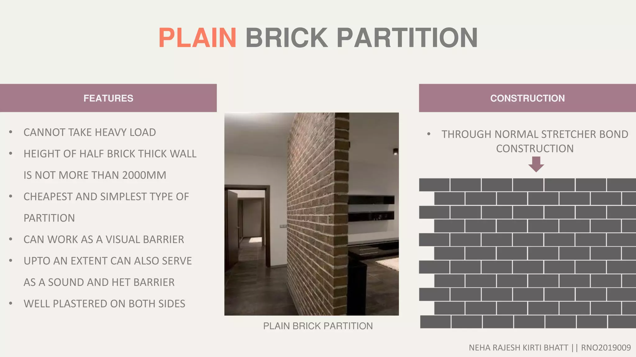 Brick partition walls | PDF