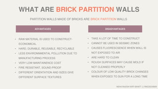 Brick partition walls | PDF