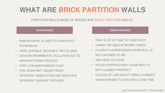 Brick partition walls | PDF