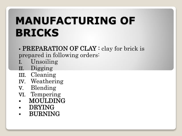 Brick ppt (building construction & management -bcm)-IV sem | PPT